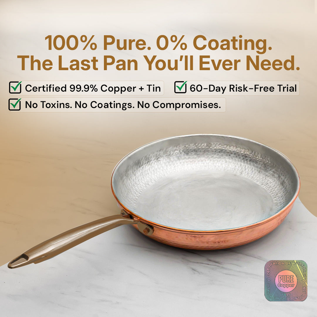 Certified® Pure Copper Nutri Pan Pro 2.0 – House Of Ayurveda
