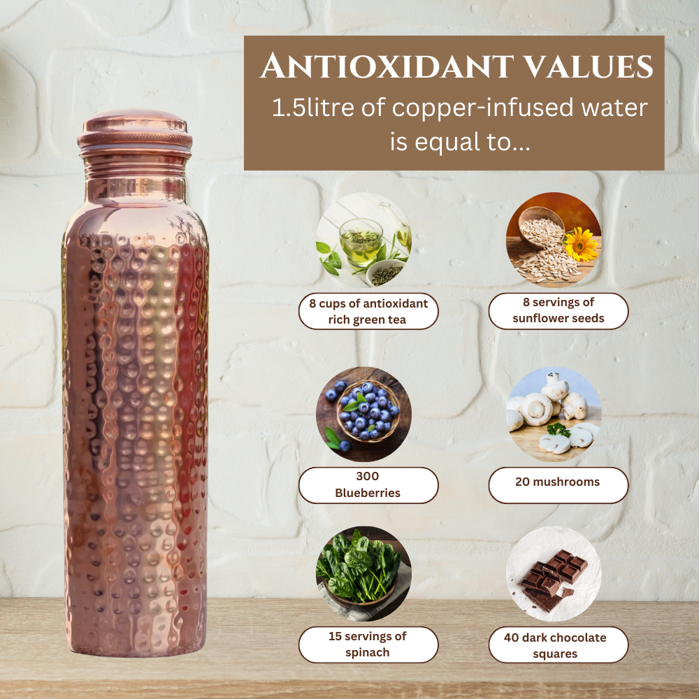 Himalayan Ayurvedic Pure Copper Bottle – House Of Ayurveda